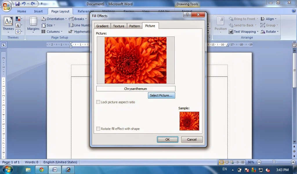 Panduan Memberi Warna Halaman (Page Colour) Di Ms Word - Udin Blog