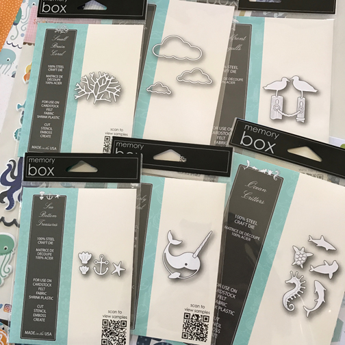 BlueMoon Scrapbooking: NEW Blue Fern, Memory Box, Simple Stories, Julie ...