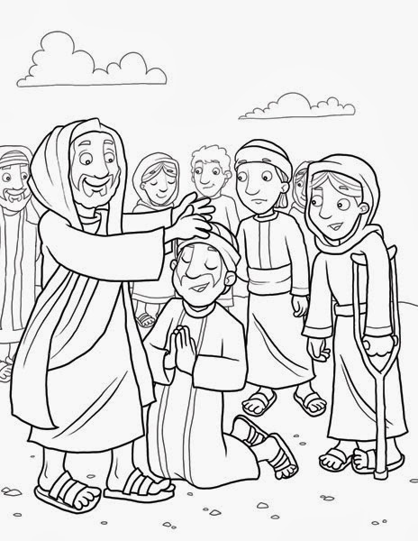 DIEZ LEPROSOS SON SANADOS