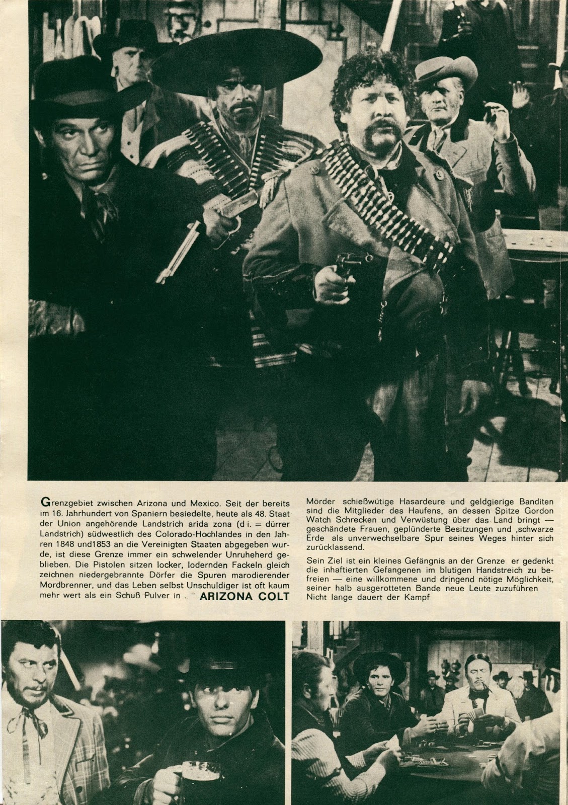 MON NOM EST PERSONNE: LES IMAGES DU WESTERN SPAGHETTI.: "ARIZONA COLT ...