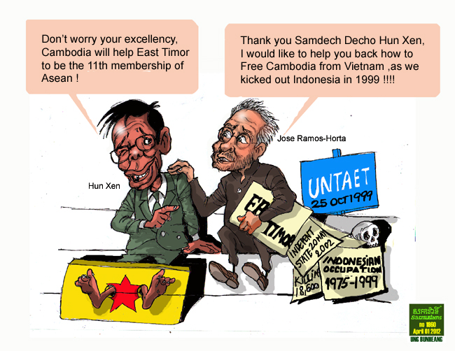 KI Media: Sacrava's Political Cartoon: ASEAN's 11th Membership