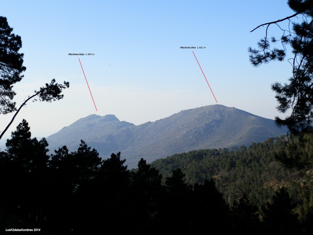 Monte Abantos desde San Lorenzo del Escorial