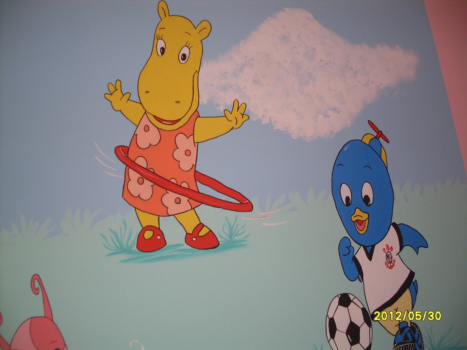 Parede dos Sonhos: Parede Backyardigans 2