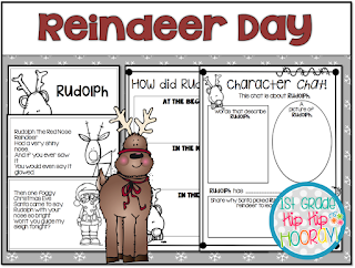 1st Grade Hip Hip Hooray!: Reindeer Day!