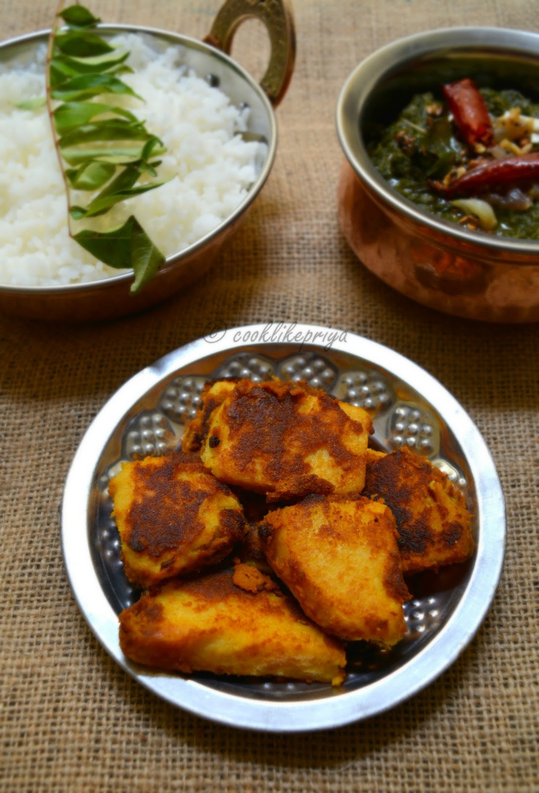 Cook like Priya: Karunai Kizhangu Fry | Elephant Yam masala fry