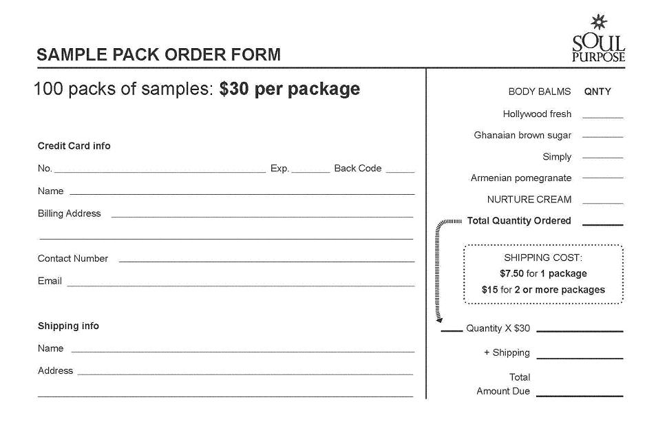 Soul Purpose News: BULK SAMPLES AVAILABLE!