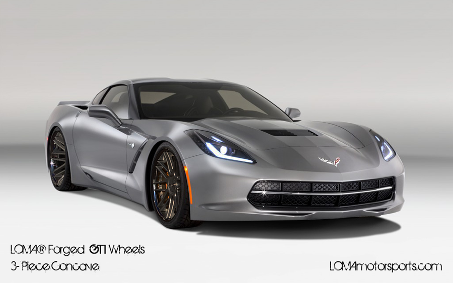 Chevrolet Corvette C7 Stingray Wheels by LOMA® Motorsports: Chevrolet ...