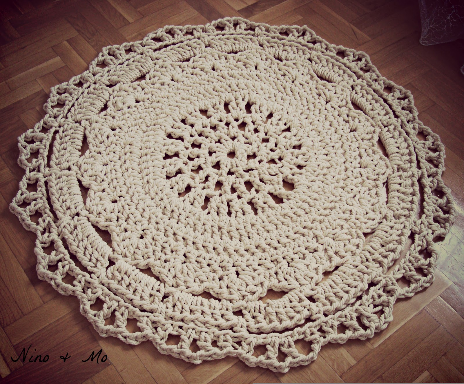 Alfombras a crochet patrones gratis - Imagui