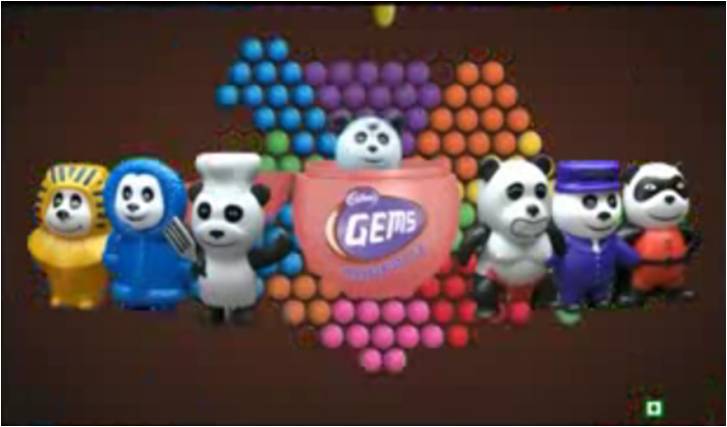 Cadbury Gems Panda