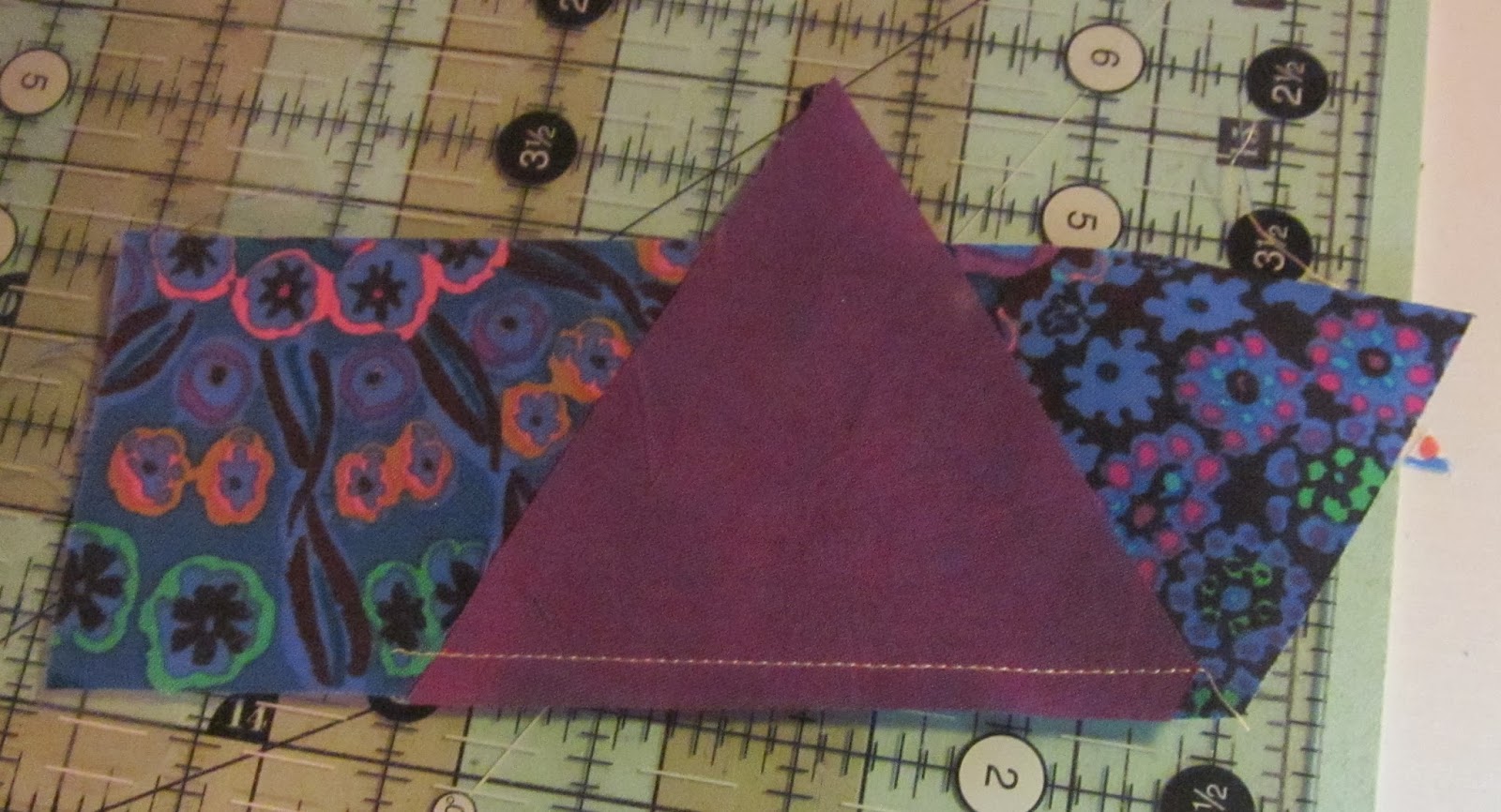 Quilt Paradigm: Triangles Log Cabin Style