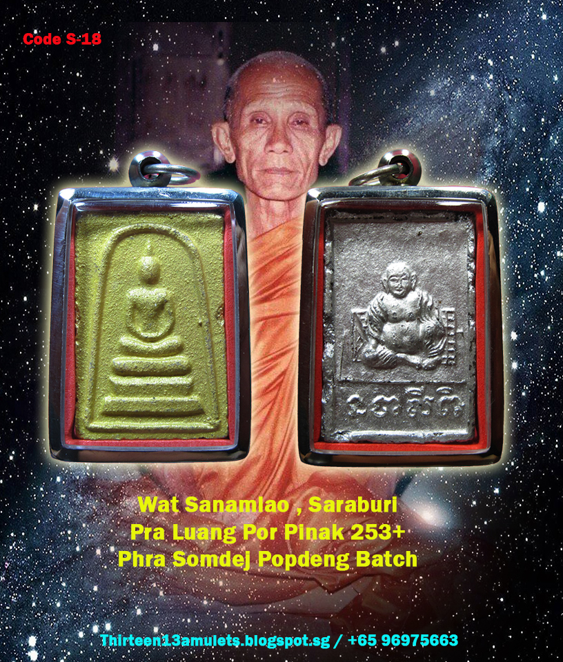 Thirteen13 Amulets By Jason: Lp Pinak ( Wat Sanamlao )