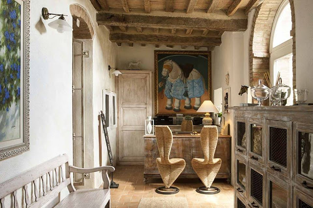 A rustic-chic boutique hotel in Tuscany