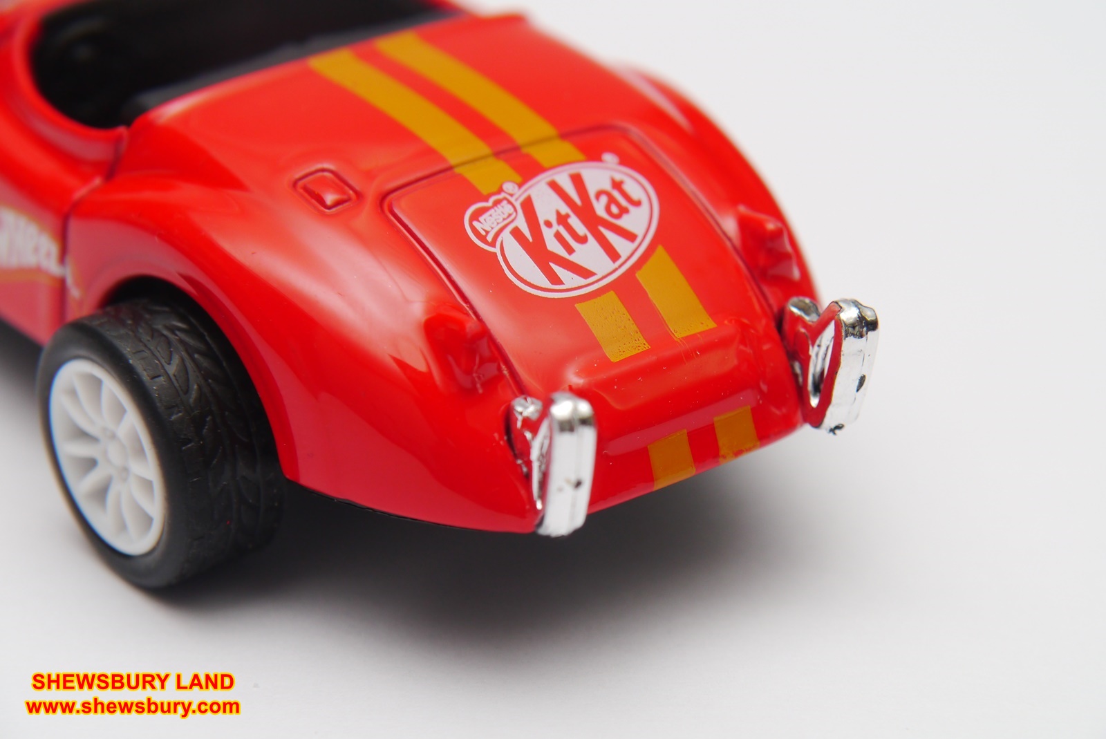 Nestle Kit Kat Hot Wheels Roadster Vintage Car (Jaguar XL120)