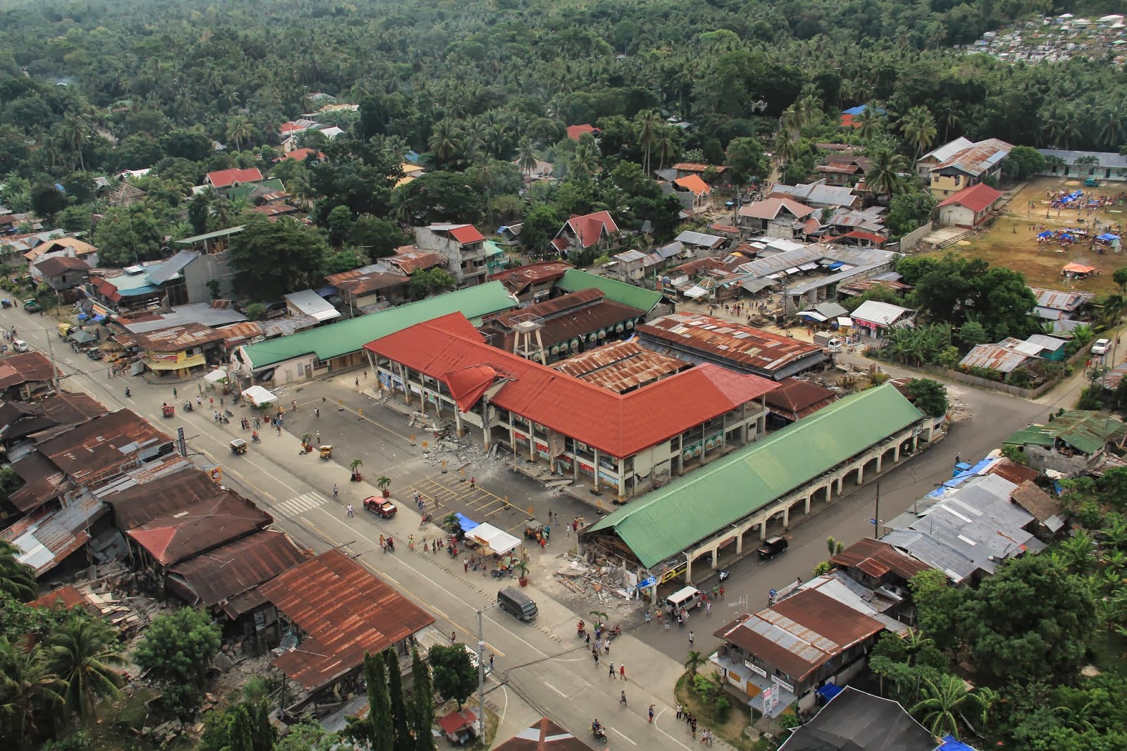 Byahero: Aerial Photos | Damage caused by the quake in Bohol