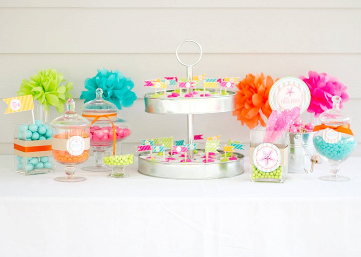 Kara's Party Ideas Summer Splash Beach, Pool Party | Kara's Party Ideas