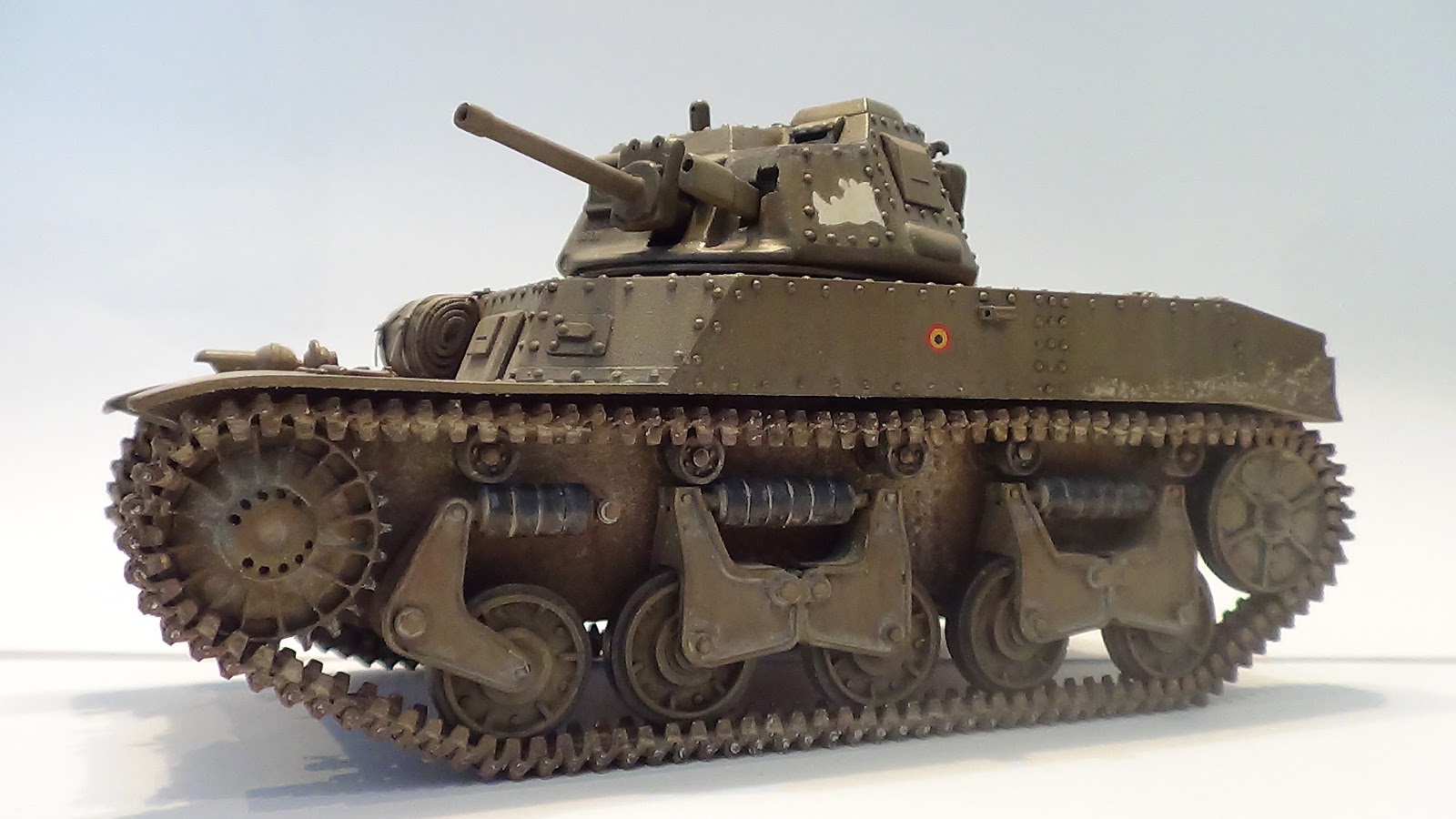 Size's military scale models: Belgian Renault ACG1 – Renault ACG1 belge ...