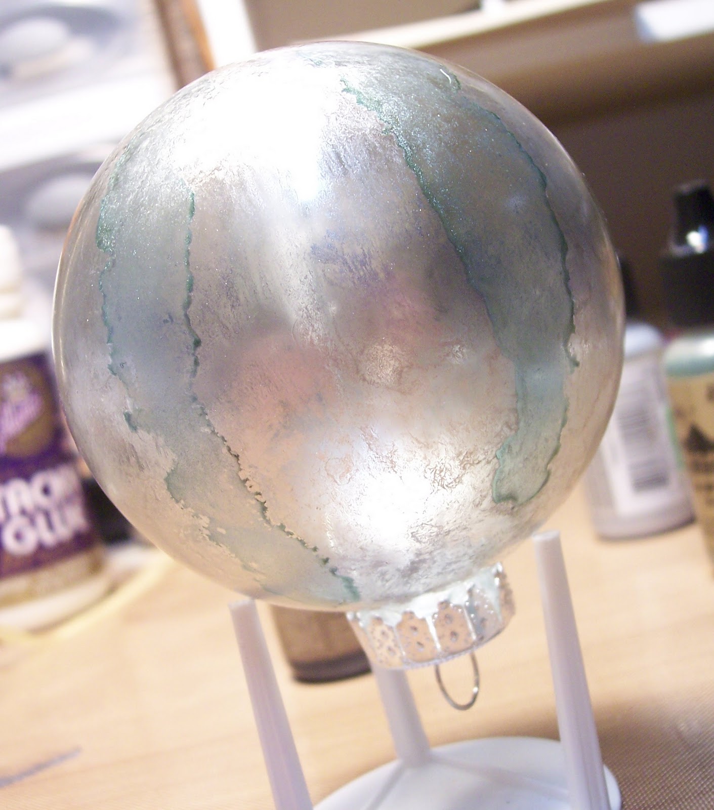 Paper Squirrel: Tutorial: Alcohol Ink Ornaments