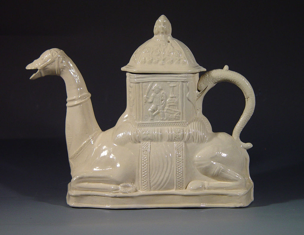 Paisley Curtain: Teapots!