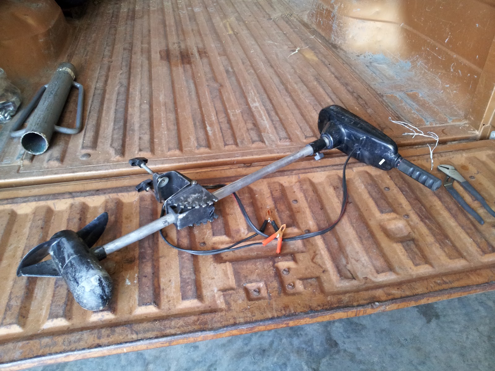 LCO - Jetter's Journal: Old trolling motor + broke down "Wonder Duck ...