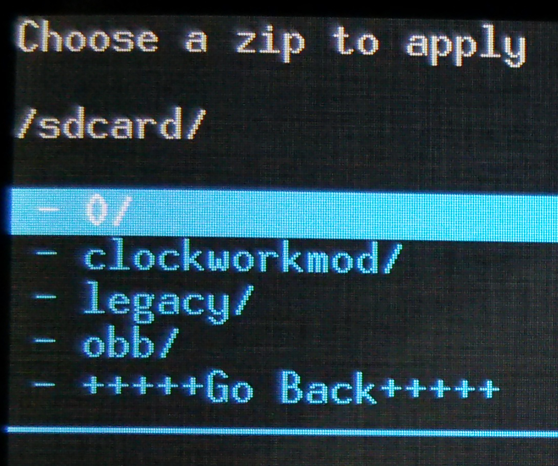 【CWM】Clockworkmod(クロックワークモッド：CWM)の起動と操作・使用 | AndMem