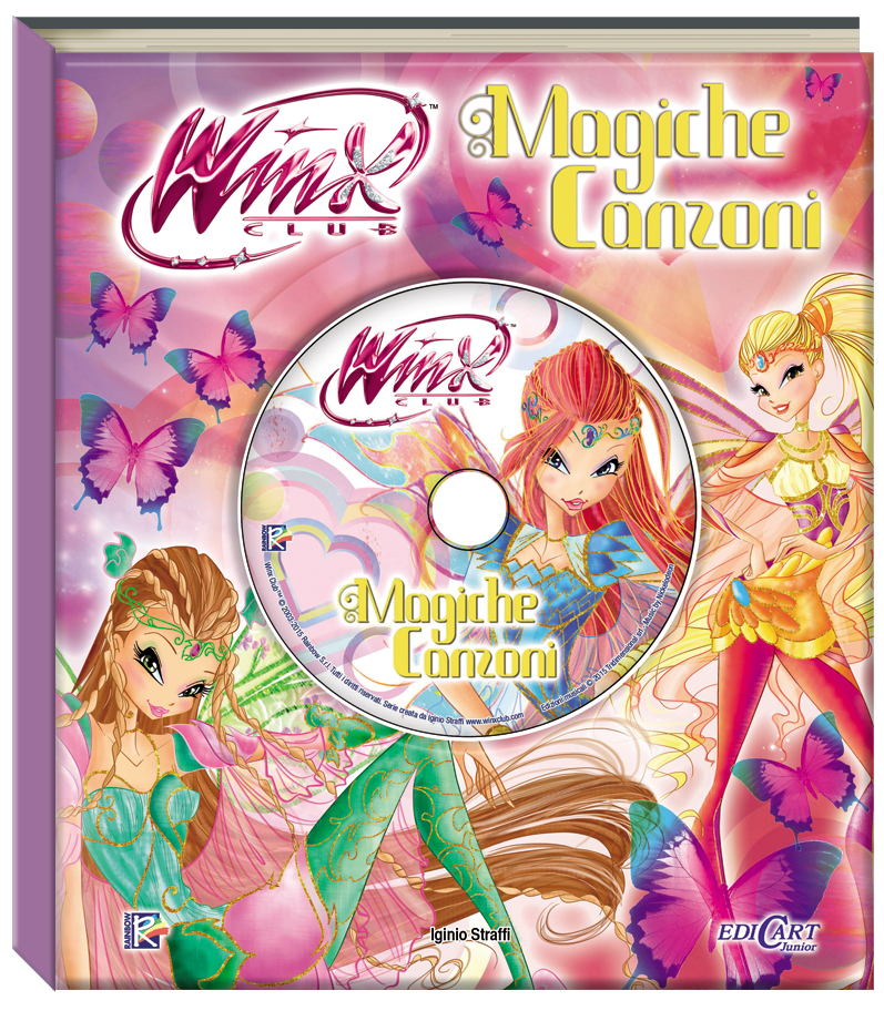 ¡Nueva colección de libros Winx Club 6ª temporada de Edicart en Italia ...