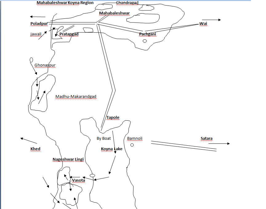 On the Edge of Sahyadris: Useful Maps for treks