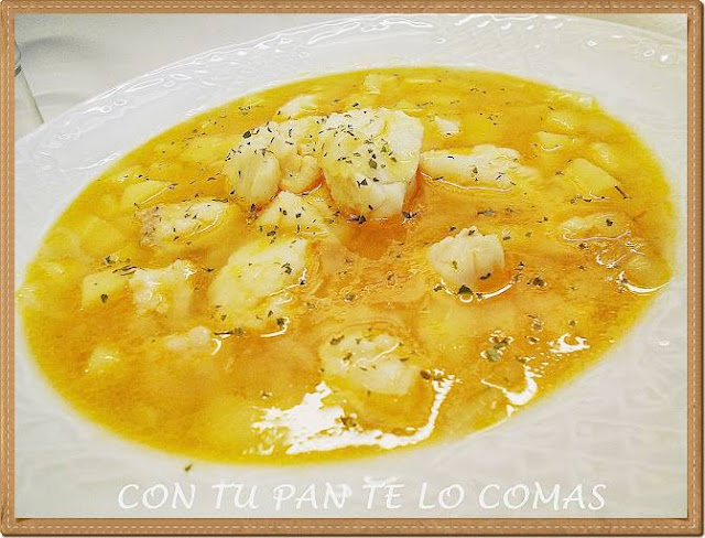 SOPA DE MERLUZA