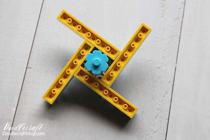 Easy LEGO Fidget Spinner Toy Instructions!
