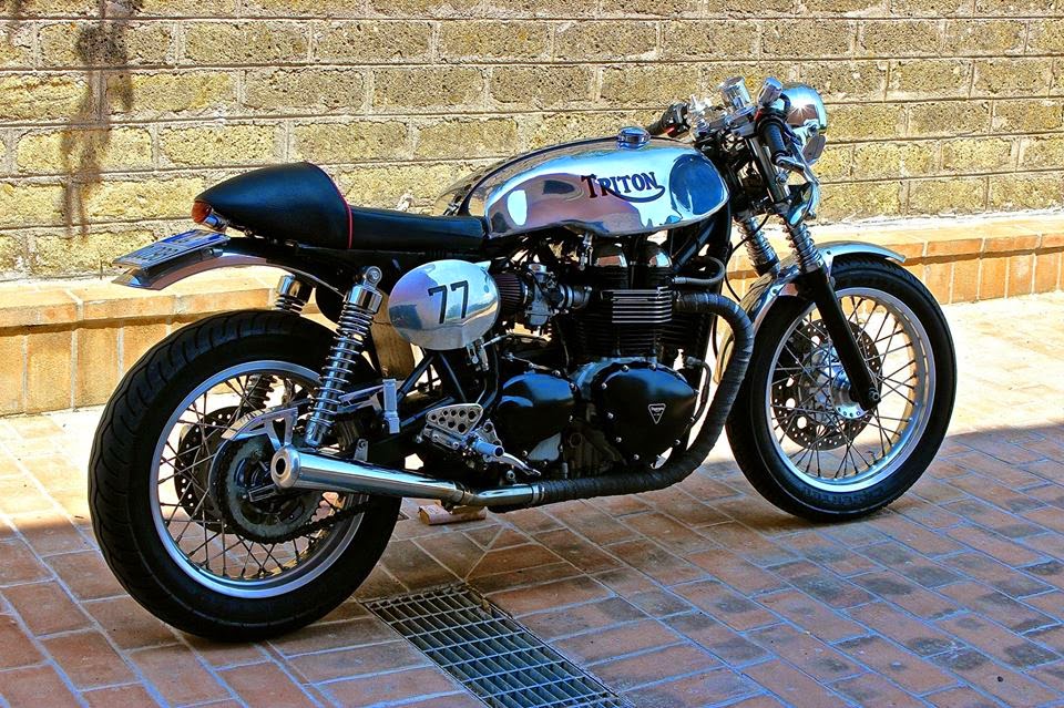 Triton Thruxton - RocketGarage - Cafe Racer Magazine
