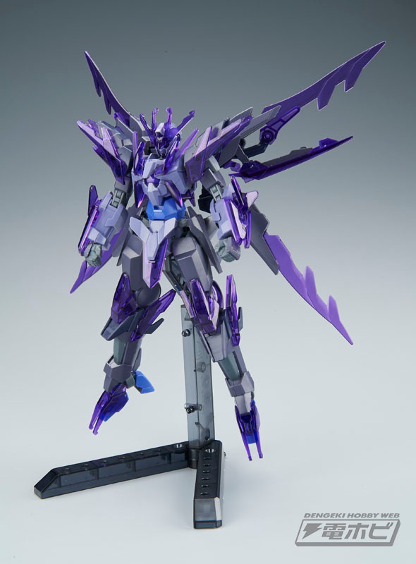 HGBF 1/144 Transient Gundam Glacier Sample Images by Dengeki Hobby