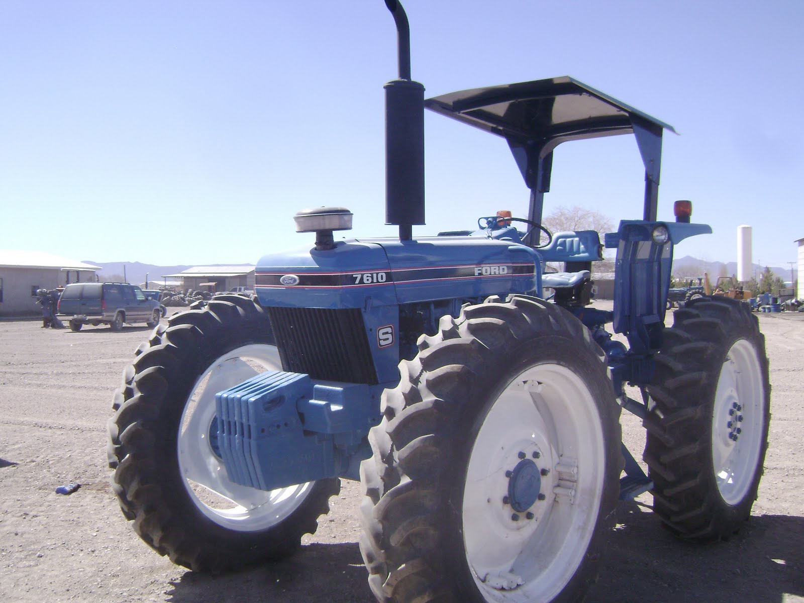 MAQUINARIA AGRICOLA INDUSTRIAL: Tractor Ford 7610 4x4 AD Año1992, por ...