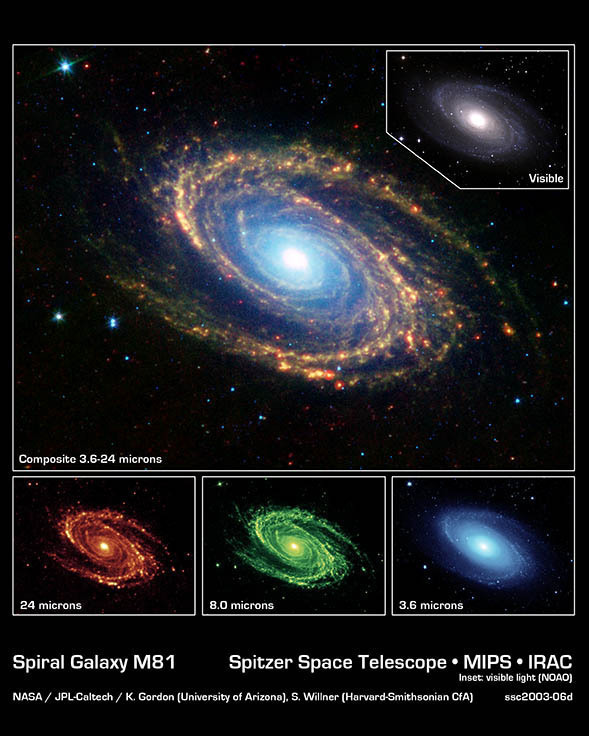 Messier 81, la Galaxia de Bode.