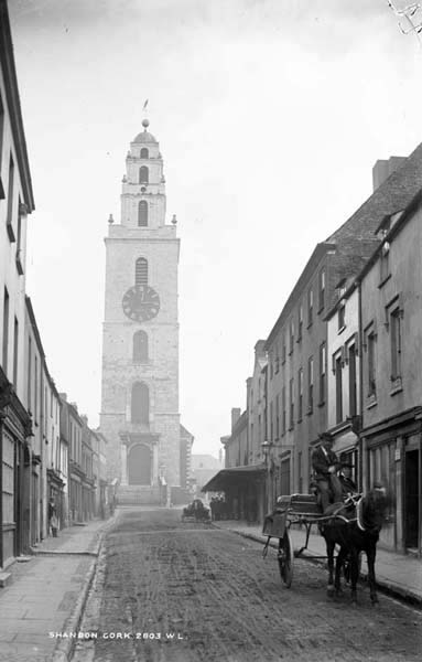 Bygone Ireland: Shandon Steeple, Church Street, Cork City