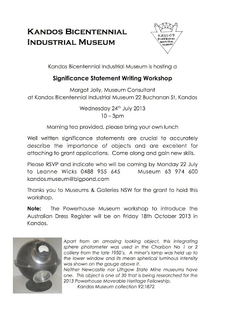 History, Heritage & Museums - Connecting!: Significance Statement ...