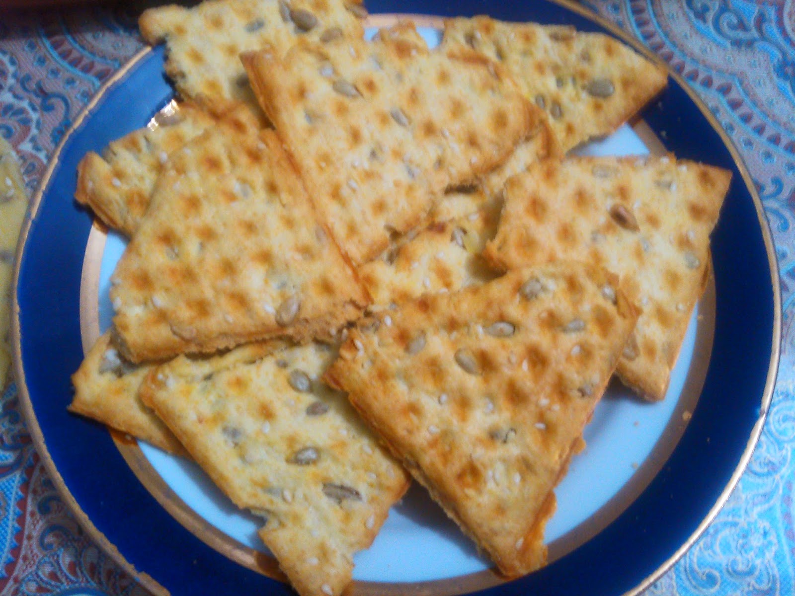 Slani tanki krekeri - Bakina kuhinja