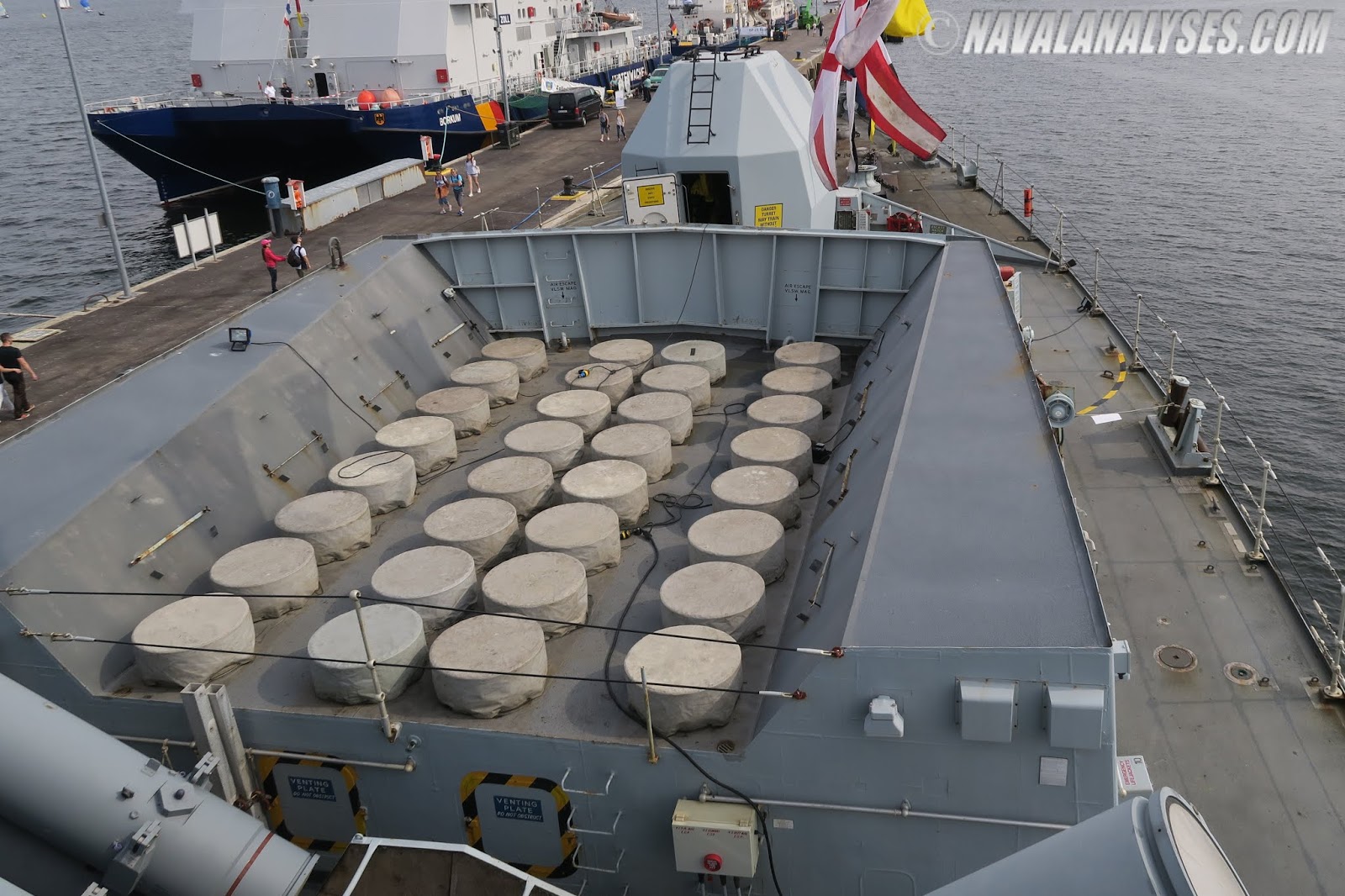 Naval Analyses: PHOTO GALLERY #24: Monmouth, frigate of the Royal Navy