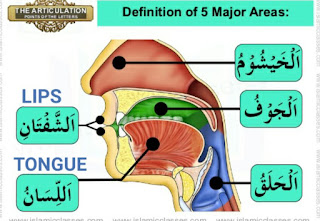 Tajweed Lessons: Lesson 2: Al-Jauf and Makharij