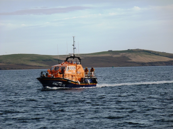 Life on (nearly) a Small Island: Longhope lifeboat visit