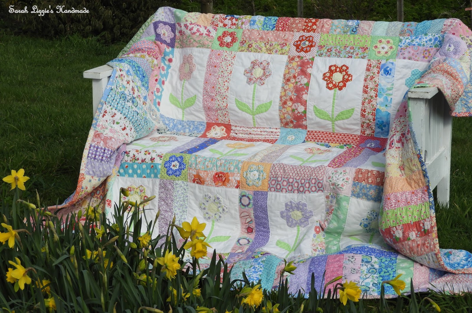 Sarah Lizzies: Spring Blossoms.....A Spring Finish