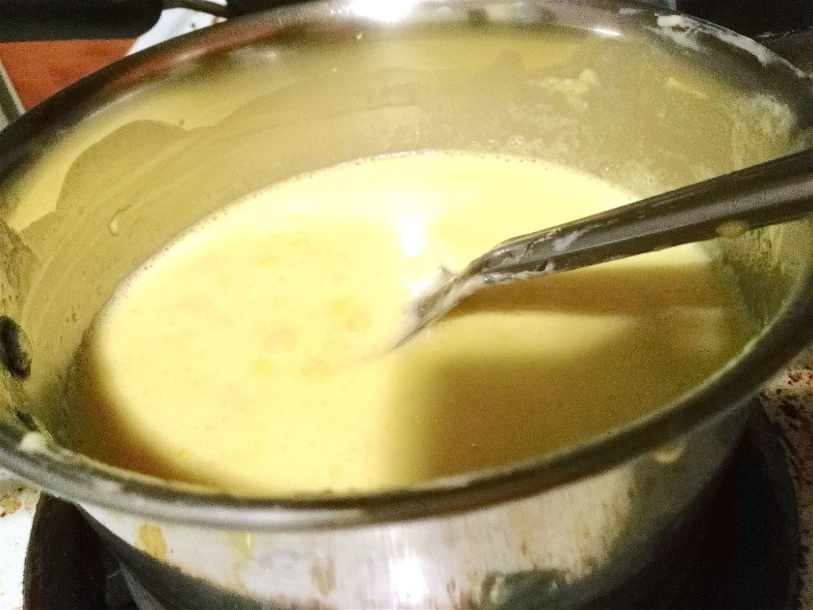 ICE CREAM CUSTARD PUDDING