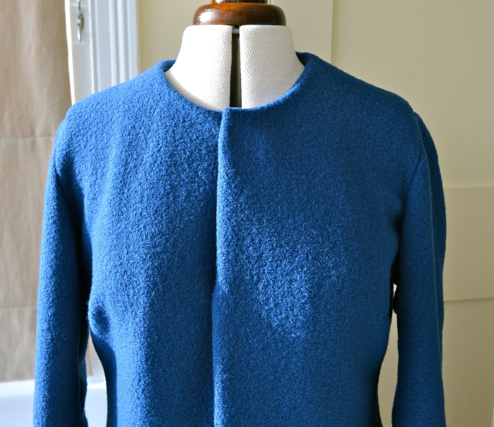 Handmade Jane: Finished: Boiled wool coat
