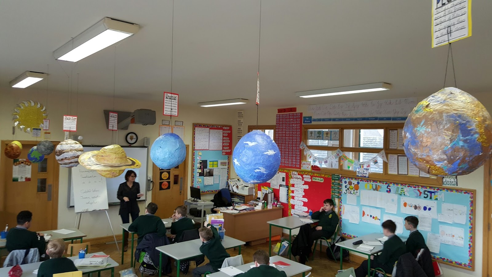 Larriers 6th Class: The Solar System