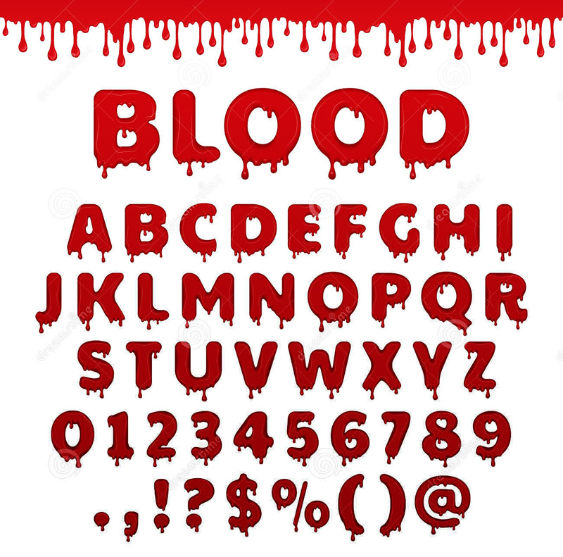 GRAFFITI COLLECTION IDEAS: Blood Style : Alphabet Graffiti Abecedario