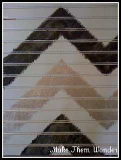 Make Them Wonder: How to make a Chevron Pattern