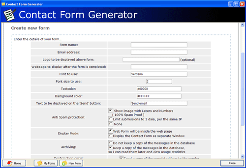 [GET] Contact Form Generator - Free Download - BEST SEO TOOLS
