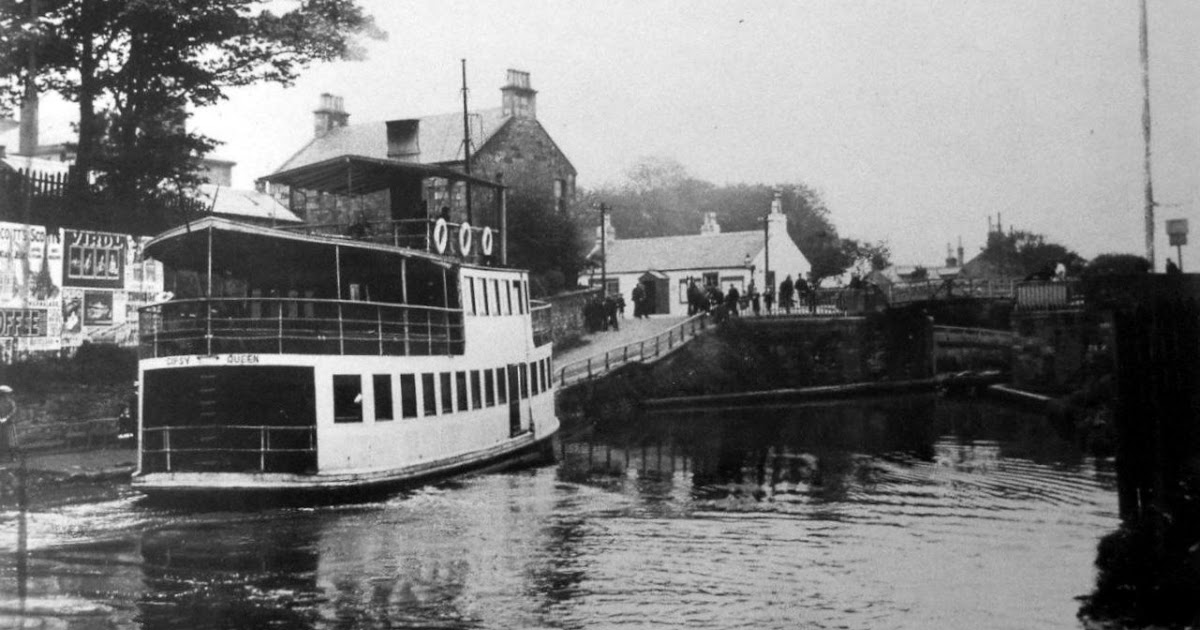 Tour Scotland: Old Photograph Gypsy Queen Kirkintilloch Scotland