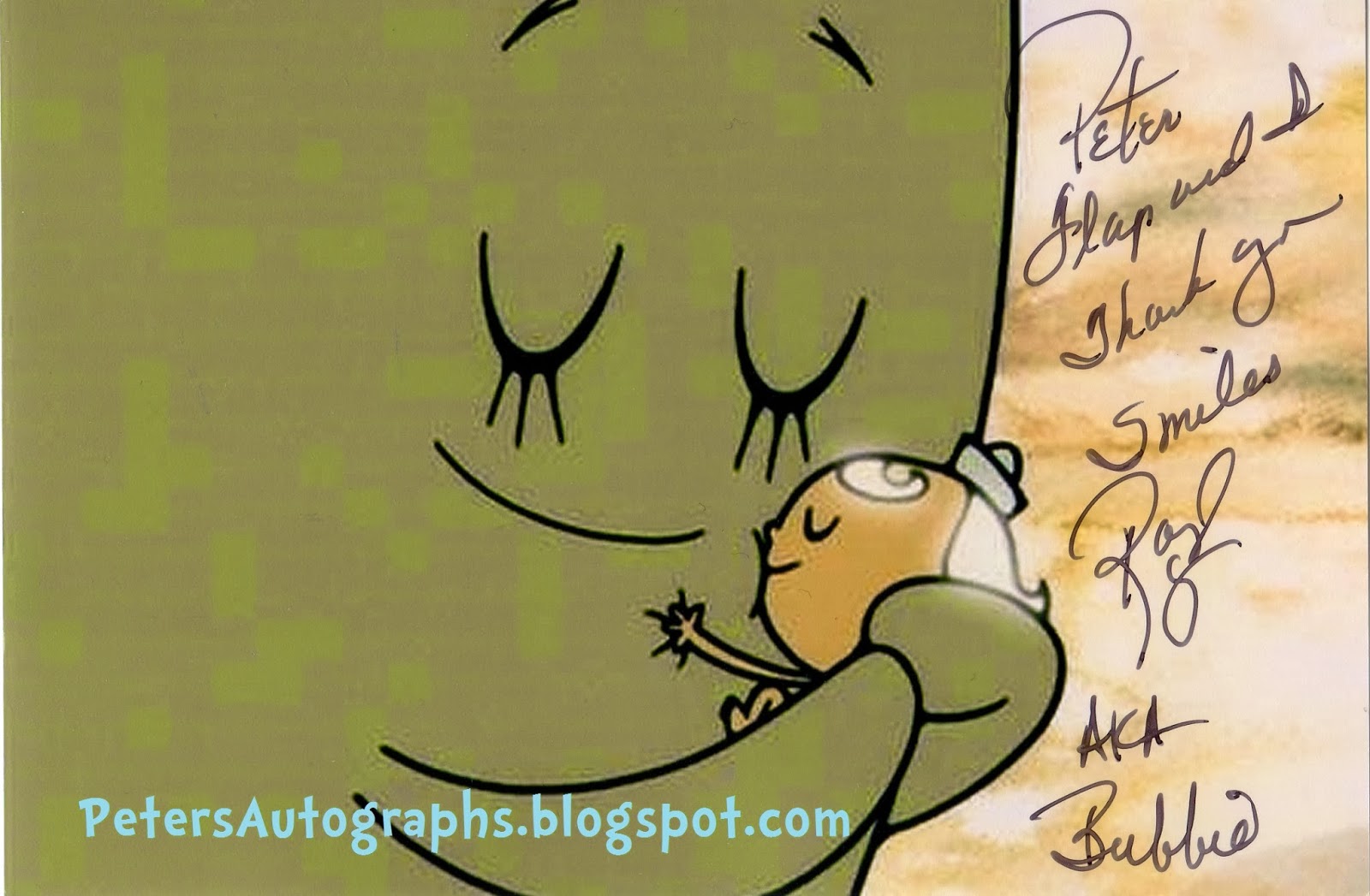 Peter's Autographs: Roz Ryan Success