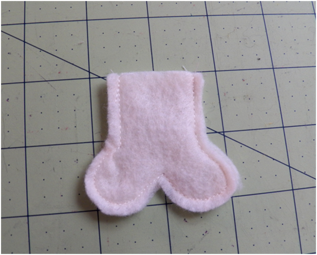 Art Threads: Monday Project - Felt Chicken Legs