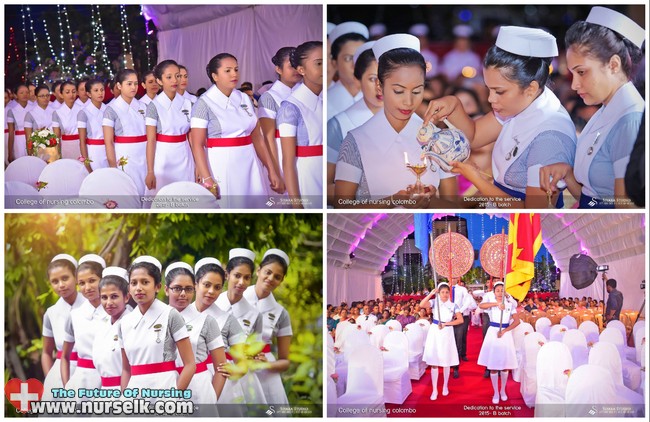 Capping Ceremony Nurses Training School Colombo | Nurselk.com