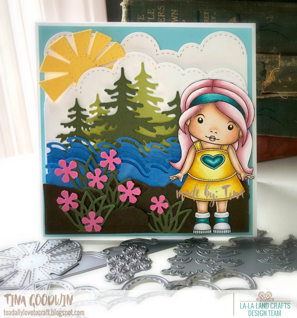 Toadally Love To Craft: La-La Land Crafts Friday Inspiration May 4th 2018
